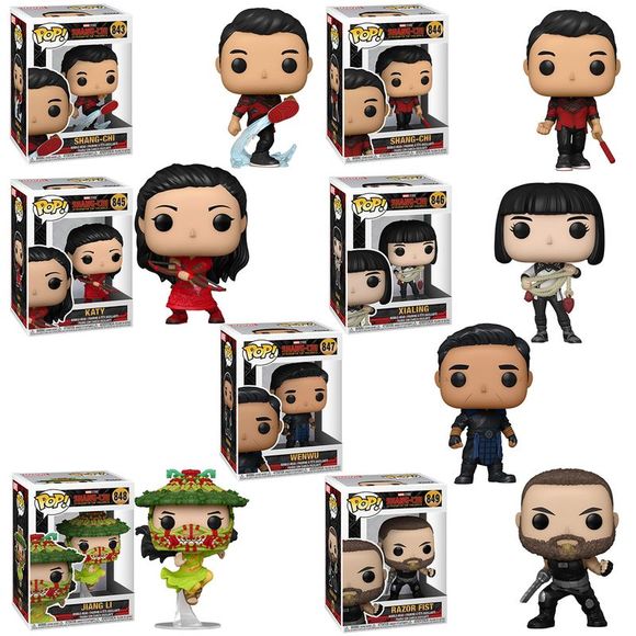 Funko | Other | Shangchi And The Legend Of The Ten Rings Complete Set 7 ...